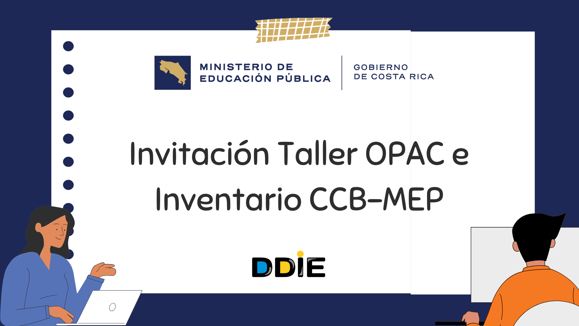 Invitación taller: OPAC e Inventario, Catálogo Colectivo de Bibliotecas ...
